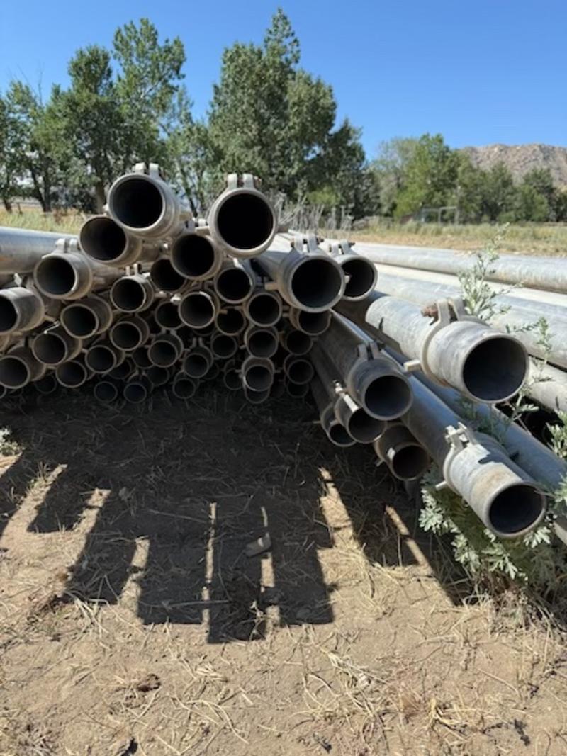 Used 3" x 40' Drop Lock Solid Set Drop Lock Pipe Wade Rain 0010 New ...